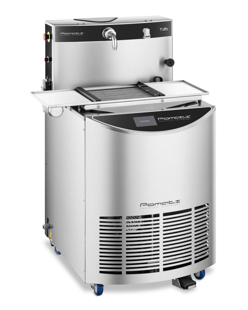 Pomati Group Srl | T35 Tempering Machine - Chocolate machines